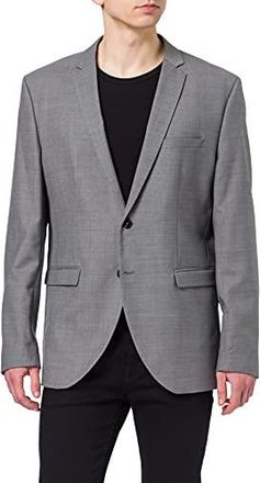 Jack & Jones Jack & Jones Jprsolaris Blazer Noos, Mélange de Gris Clair, 42 Homme