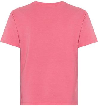 HUGO BOSS Pyjamaoberteil aus Stretch-Jersey mit Logo-Artwork, Rundhals, regular fit