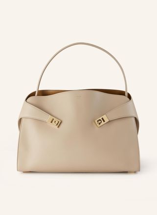Ferragamo Ferragamo Handtasche Hug Soft grau