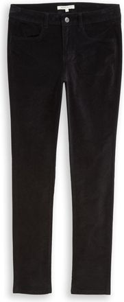 Tom Tailor Tom Tailor Denim Damen 1048874 TTNELA EXTRA Skinny Samthose, 14482 - Deep Black, XL EU