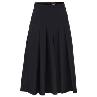 Max Mara Mstvolume Midirock - - Skirts - Damen - Blau - S