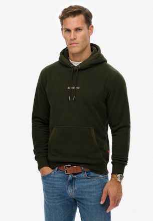 Superdry Kapuzensweatshirt MICRO LOGO FLEECE HOOD