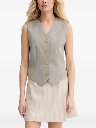 By Malene Birger Geknöpfte Occa Weste - Grau