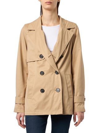 s.Oliver Doppelreihige Jacke aus Baumwollmix