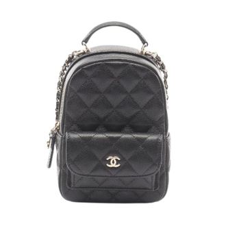 Chanel Pre-owned Matelasse Grained Calf Rucksack - - Pre-owned - Damen - Schwarzk - ONE SIZE