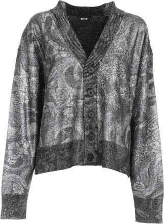 Roberto Cavalli Pullover mit Print - - Knitwear - Damen - Mehrfarbig - L