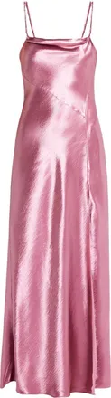 LoveShackFancy Kleid mit Spaghettitr&auml;gern - Rosa