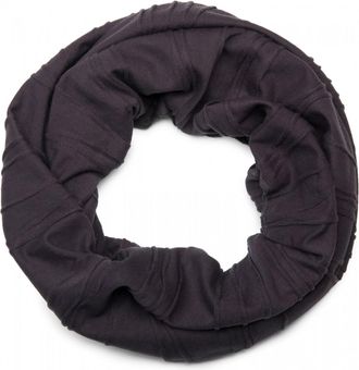 styleBREAKER Schlauchschal Loop mit Falten Muster