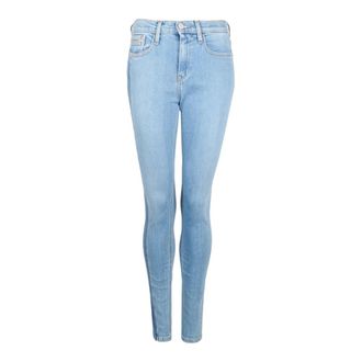Calvin Klein Jean skinny &agrave; bande lat&eacute;rale - Femme - Jeans - Bleu - Taille: W24 L32