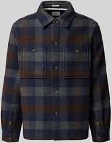 Pepe Jeans London Regular Fit Flanellhemd mit Brusttaschen Modell RUHR