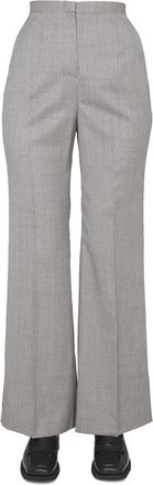 Fabiana Filippi Micro Houndstooth Virgin Wool Trousers - Brown