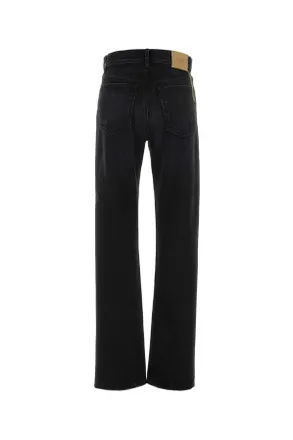 Fendi Mens Black Denim Jeans Nero Exterior: Cotton