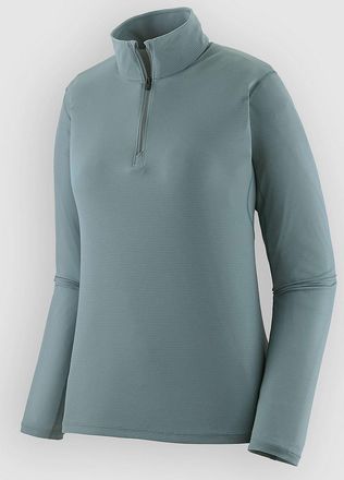 Patagonia Cap LW Zip Neck Funktionsshirt blue sage