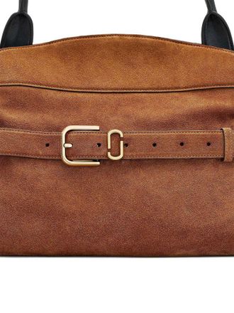 Marc Jacobs Womens Satchel Bag Copper Suede Cow Leather - Satchel-Bags