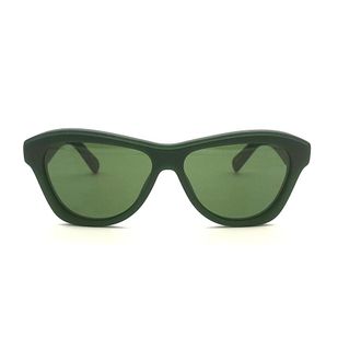 Jacquemus Palmier Sonnenbrille - - Accessories - Damen - Gr&uuml;n - 55 MM
