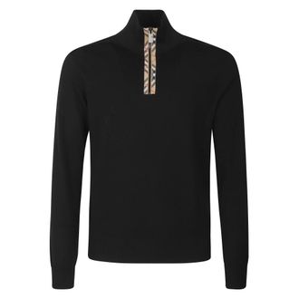 Burberry Herren, Strickwaren, Schwarzk, MGr&ouml;&szlig;e