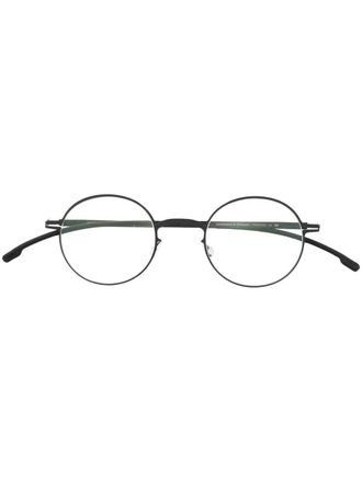 Mykita lunettes de vue Knut &agrave; monture ronde - Noir