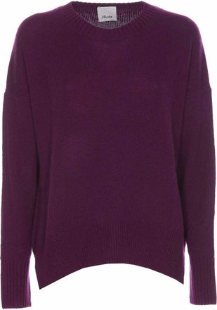Allude Rundhalspullover - Lila