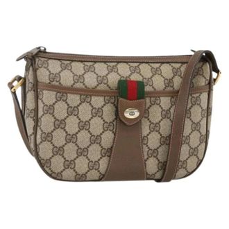 Gucci Pre-owned Vintage GG Schultertasche - - Pre-owned - Damen - Beige - ONE SIZE