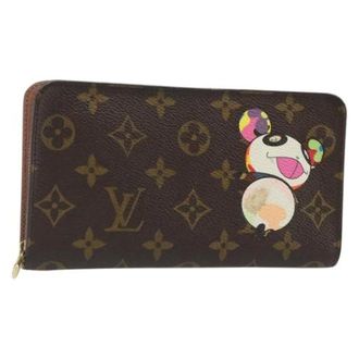Louis Vuitton Pre-owned Porte Monnaie Zip Long Wallet - Femme - Pre-owned - Brun - Taille: ONE Size
