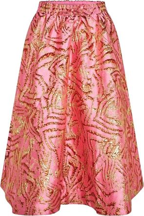 Lollys Laundry Femme, Jupes, Rose, Taille: 44 FR Midi Skirt