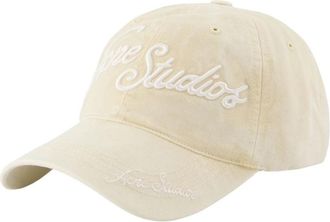 Acne Studios Baumwollkappe - - Accessories - unisex - Beige - ONE SIZE
