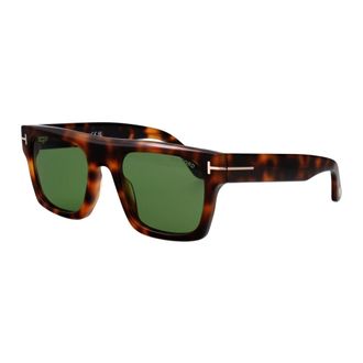Tom Ford Homme, Accessoires, Brun, Taille: 53 MM Cyrus-02 Lunettes de soleil