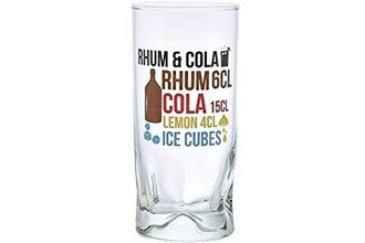 Durobor Duke 81674 Gläser für Rum-Cola, 27 cl, 6 Stück