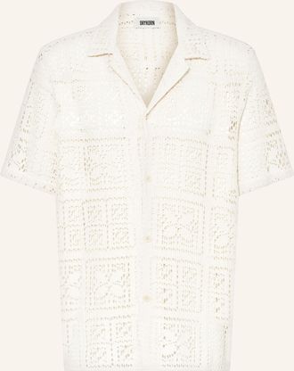 Drykorn Drykorn Strickhemd Bijan Comfort Fit weiss