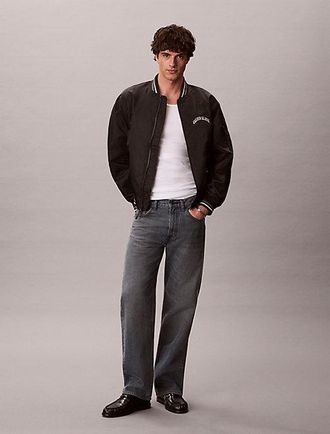 Calvin Klein Bomber universitaire avec logo universitaire
