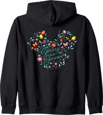 Disney Mickey Mouse Spring Into The Season Flower Icon Kapuzenjacke