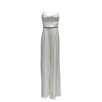 Elisabetta Franchi Abito - - Jumpsuits & Playsuits - Damen - Wei&szlig; - S