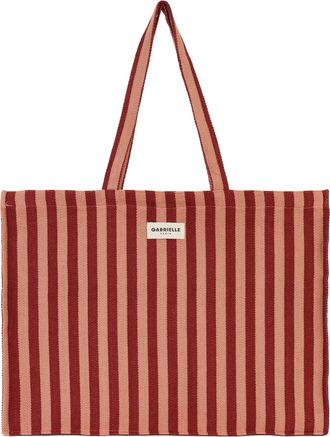 Gabrielle Paris Sac Week-end &agrave; rayures Garance Gabrielle Paris