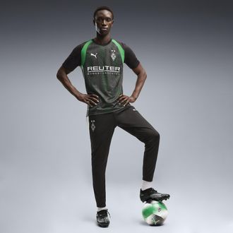 Puma Pantalon dentra&icirc;nement slim Borussia M&ouml;nchengladbach Homme, V&ecirc;tements, Noir, 3XL