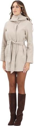 Jacqueline de Yong Manteau court beige femme M, beige, XL