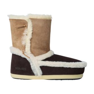 Moon Boot EVX Patch Low Nylon Boots - - Shoes - Damen - Braun - 35 EU