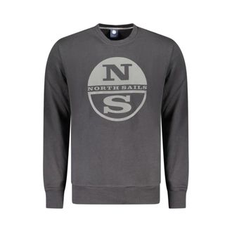 North Sails Brushed Crew Neck Sweatshirt - - Sweatshirts & Hoodies - Herren - Schwarzk - M