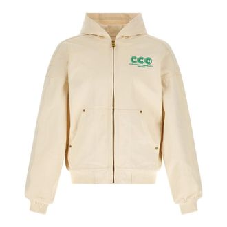 Willy Chavarria Homme, Sweatshirts et sweats &agrave; capuche, Beige, Taille: M Juggernaut Workwear Sweat &agrave; capuche