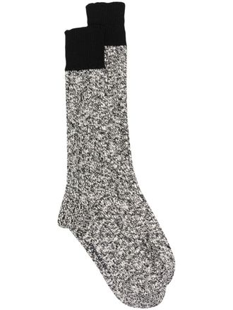 Dsquared2 chaussettes &agrave; design tiss&eacute; - Blanc