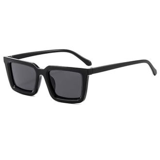 Generic Lunettes De Soleil Carr&eacute;es &Agrave; Petite Monture For Hommes, Conduite En Plein Air, Sport For Femmes(Black)