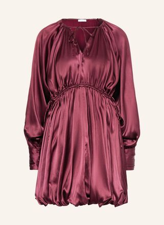 Mrs & Hugs Mrs & Hugs Satinkleid Mit Seide rot