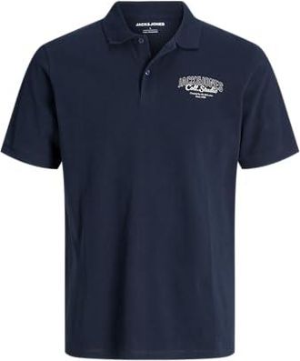 Jack & Jones Jjmakoto Polo SS JNR, Sky Captain, 16 Ans Hommes