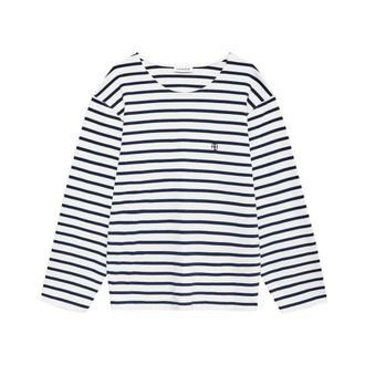 Anine Bing Newton Gestreiftes T-Shirt - - Tops - Damen - Blau - S