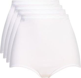 sloggi Lot de 4 culottes unies
