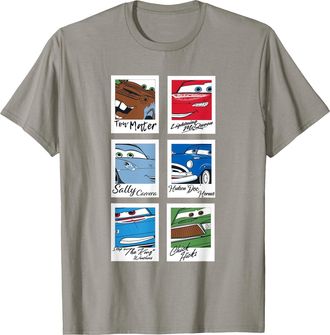 Disney Cars Characters Photos T-Shirt