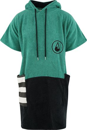 Wave Hawaii Poncho Faro Surfponcho 100% Baumwolle f&uuml;r K&ouml;rpergr&ouml;&szlig;en von 160-190 cm Umkleidehilfe f&uuml;r Schwimmen Strand Surfen Badetuch mit Badeponcho Duschponcho f&uuml;