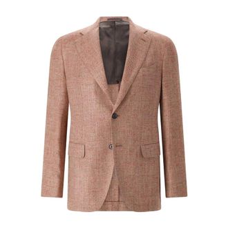 Caruso Homme, Costumes, Brun, Taille: 4XL Blazer Formel