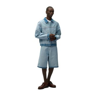 Arte Homme, Vestes, Bleu, Taille: S Denim Vestes