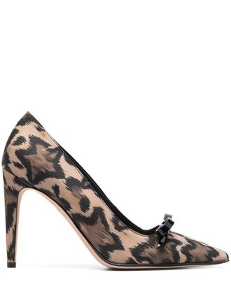 Red(v) Sandie Pumps - Nude