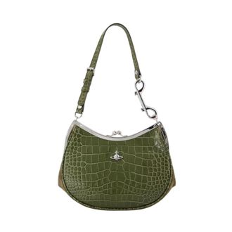Vivienne Westwood Charm Frame Tasche - - Bags - Damen - Gr&uuml;n - ONE SIZE